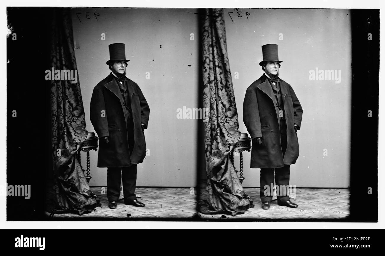 Portrait of Marshall O. Roberts, captured in the Library of Congress ...