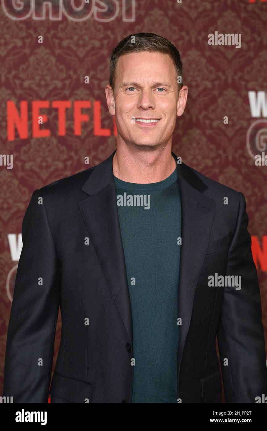 Los Angeles, USA. 22nd Feb, 2023. Christopher Landon at the premiere for "We Have A Ghost" at ...