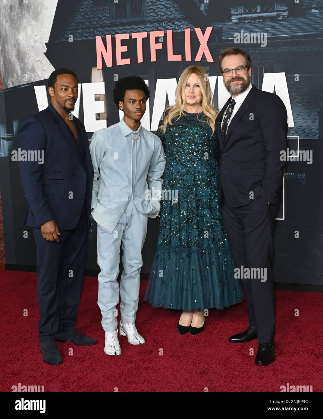 Los Angeles, USA. 22nd Feb, 2023. Anthony Mackie, Jahi DiAllo Winston ...