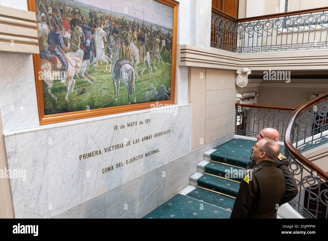 U.S. Army Maj. Gen. Francis Evon, left, the Connecticut Adjutant ...