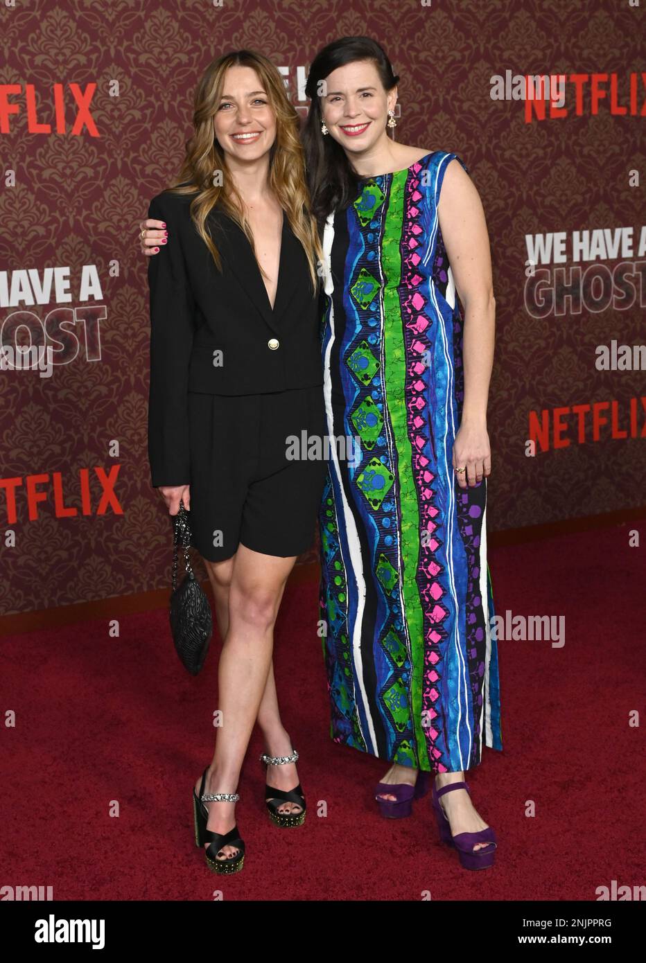 Los Angeles, USA. 22nd Feb, 2023. Jessica Rothe & Whitney Anne Adams at ...
