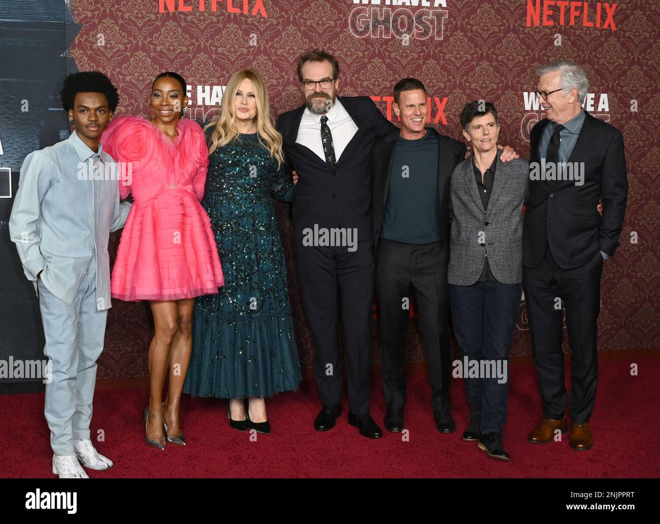 Los Angeles, USA. 22nd Feb, 2023. Jahi DiAllo Winston, Erica Ash ...