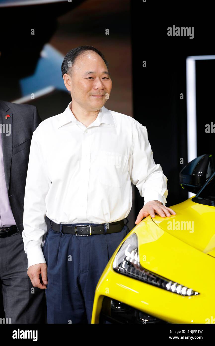 Li Shufu, chairman of Zhejiang Geely Holding Group, attends the ...