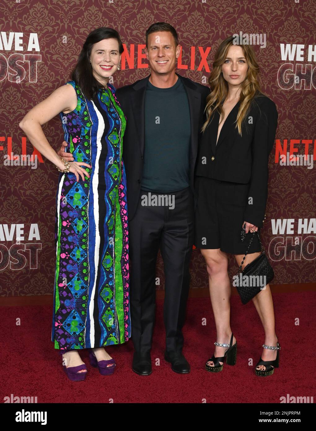 Los Angeles, USA. 22nd Feb, 2023. Whitney Anne Adams, Christopher Landon & Jessica Rothe at the ...