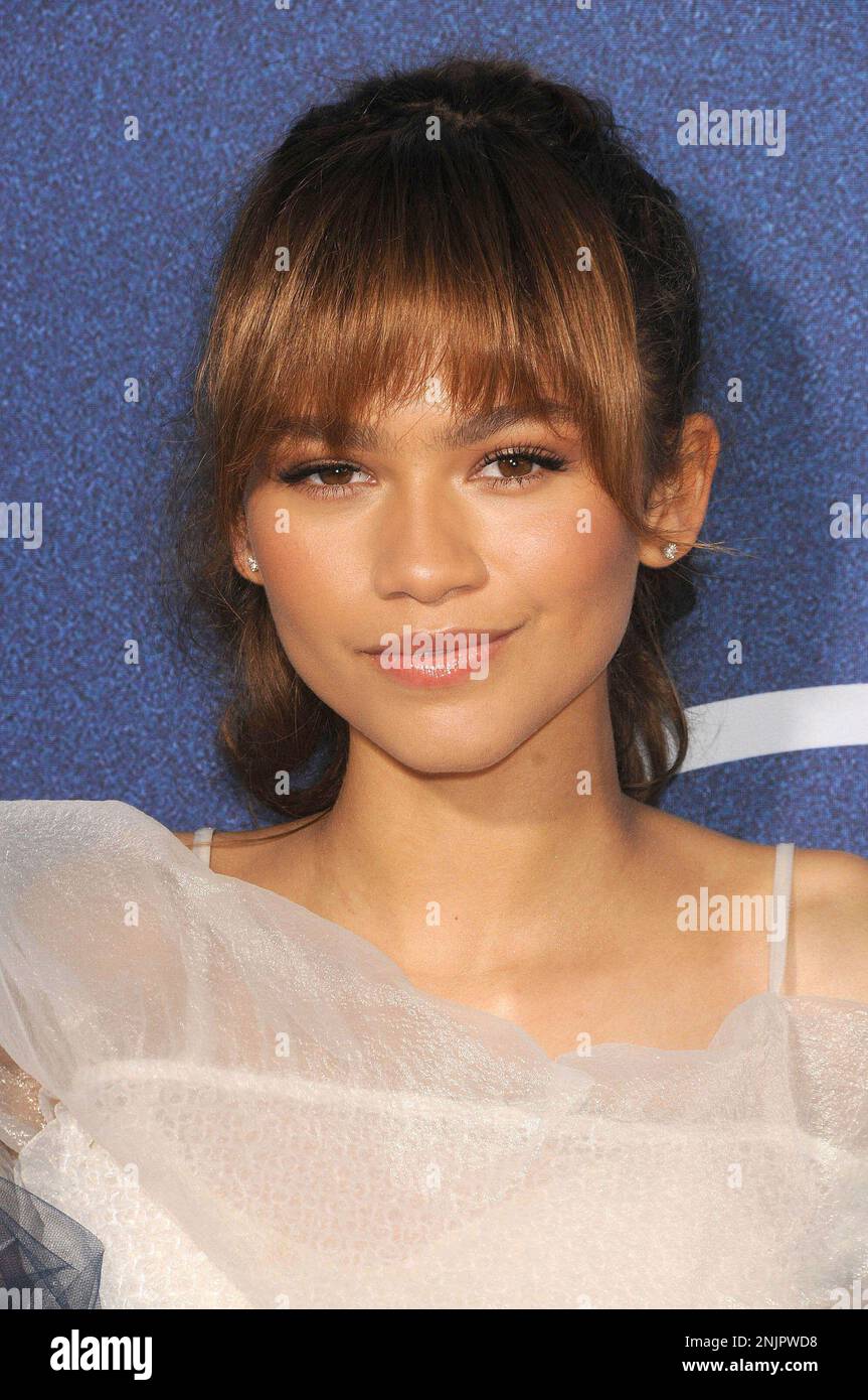 JULY 14th 2022: Actress Zendaya Coleman suffers a finger injury in a ...