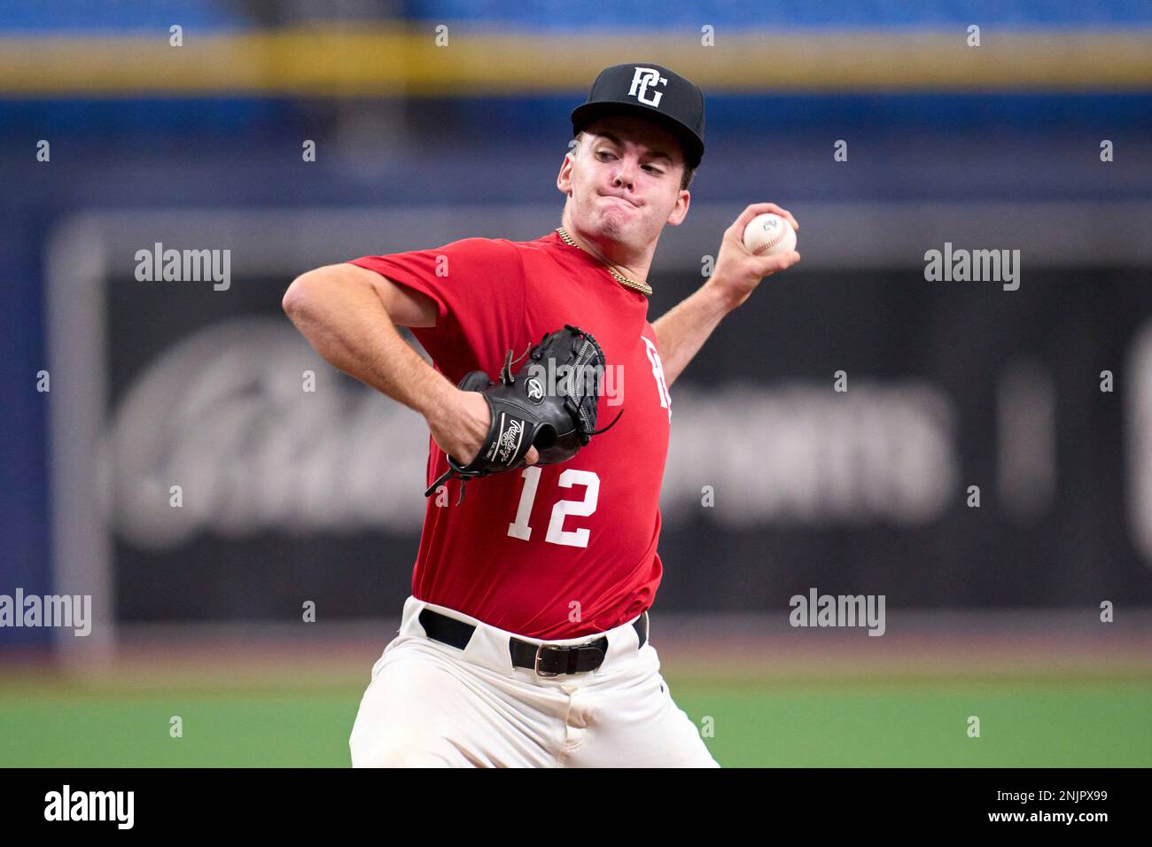Bradley Gagen (12) of Independence High School in Ashburn, Virginia ...
