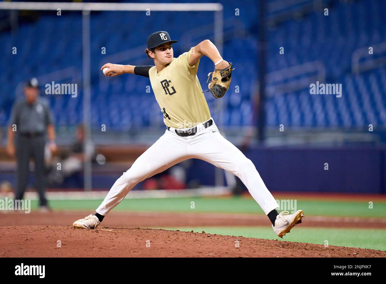 Jake Clemente (24) of Marjory Stoneman Douglas High School in Coral ...