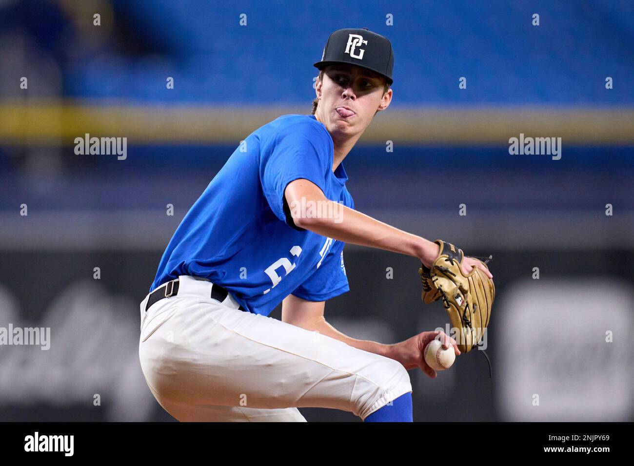 Kyle McCoy (24) of Hunterdon Central High School in Ringoes, New Jersey ...