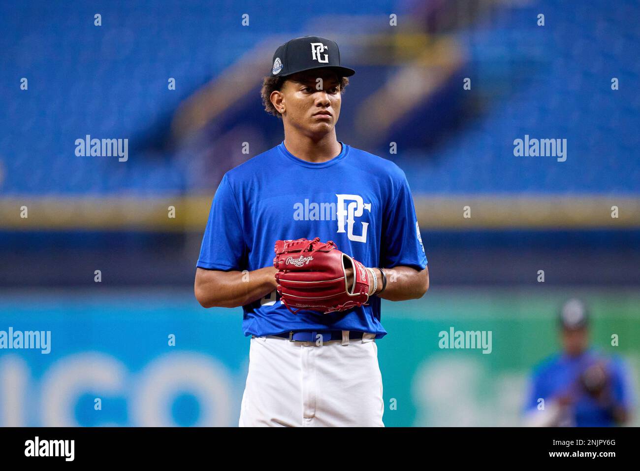 Davion Hickson (31) of IMG Academy in Bradenton, Florida during the ...
