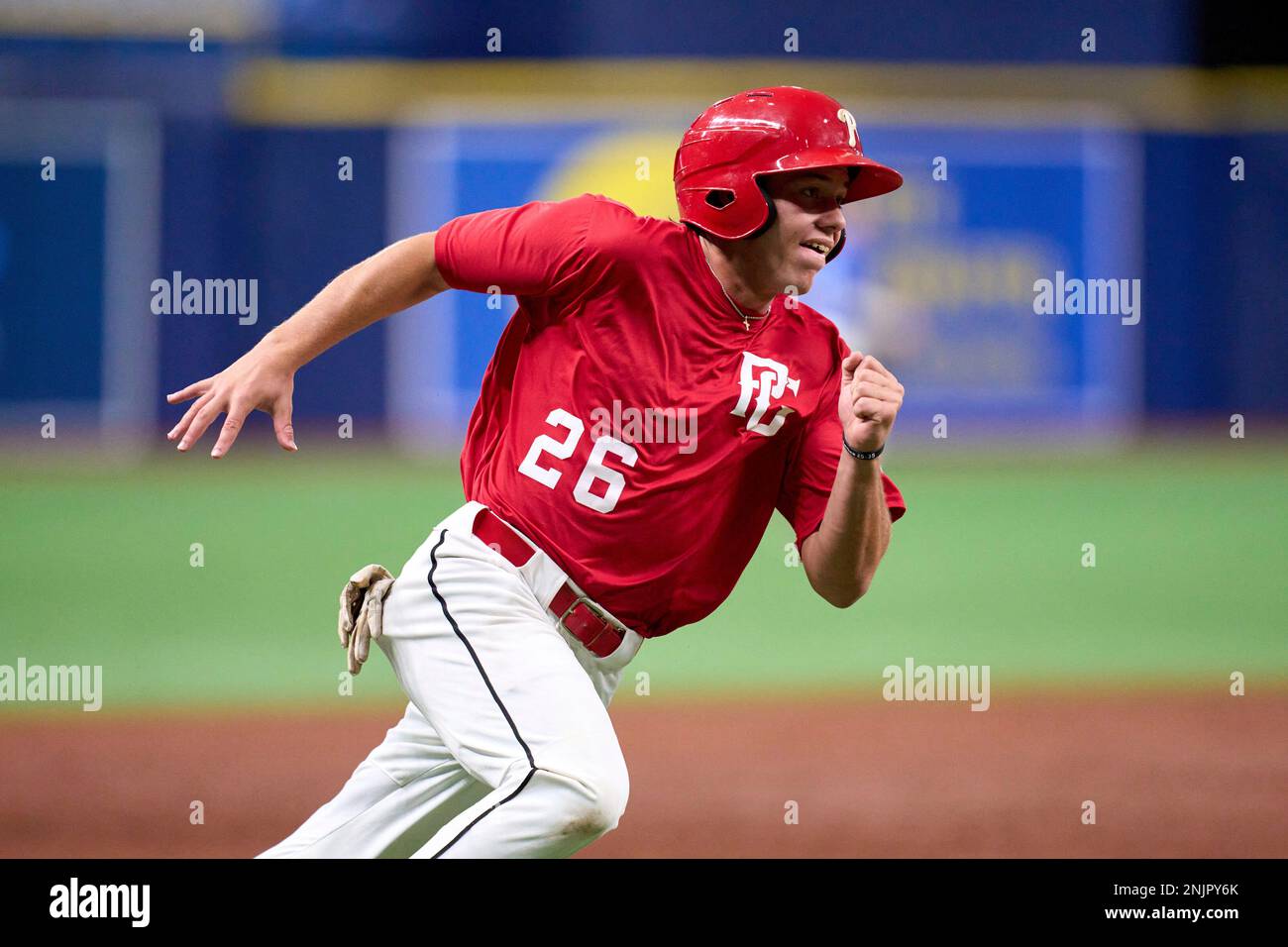 Blake Cyr (26) of Windermere High School in Windermere, Florida during ...