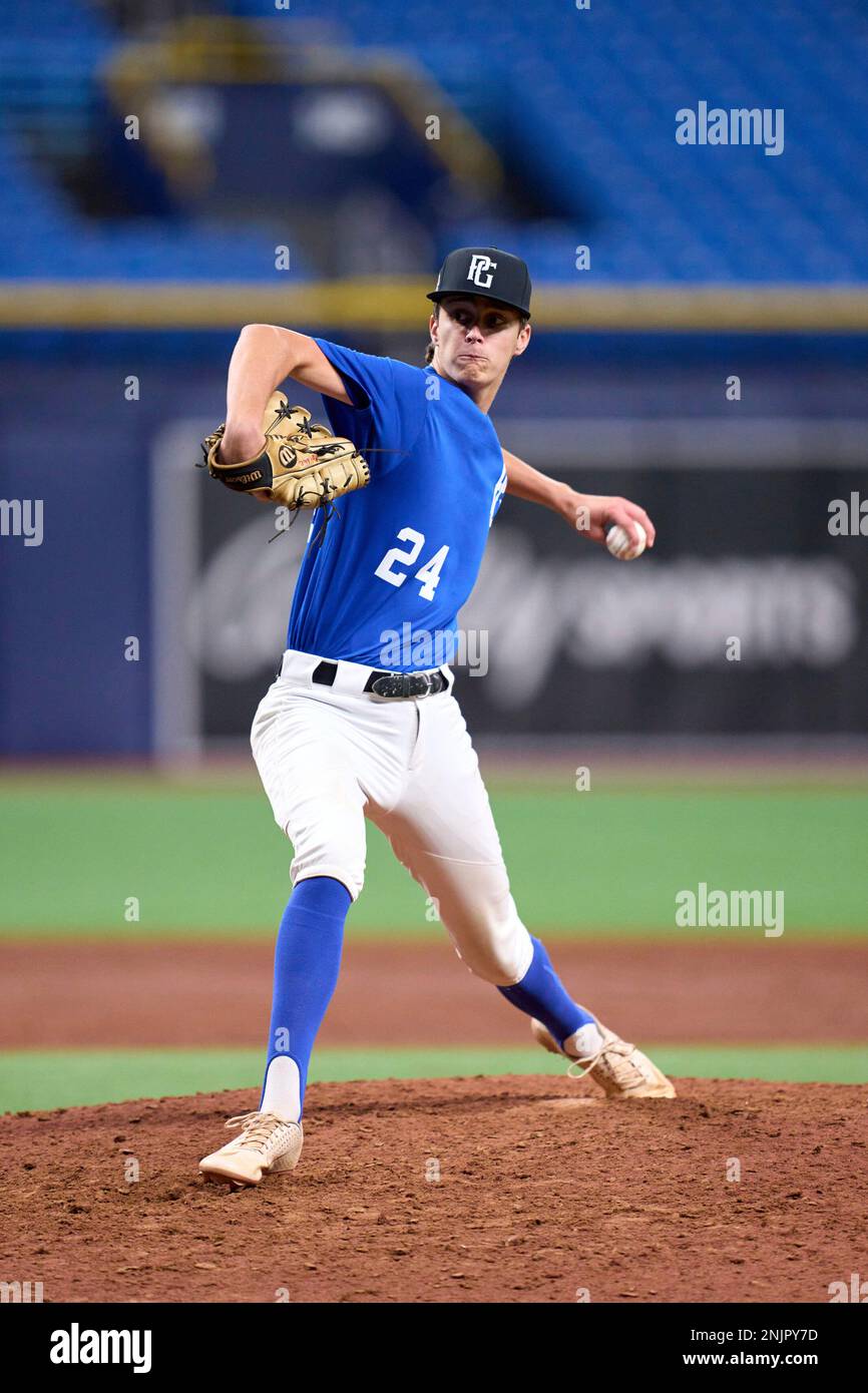 Kyle McCoy (24) of Hunterdon Central High School in Ringoes, New Jersey ...