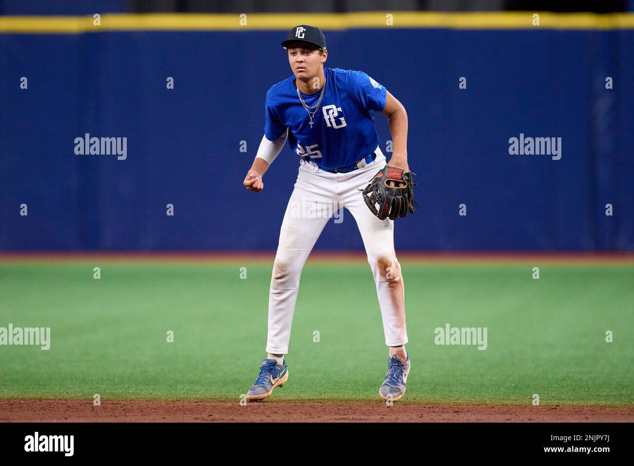 Mason Morris (25) of Tupelo High School in Tupelo, Mississippi during ...