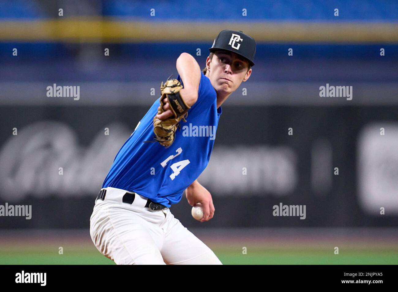Kyle McCoy (24) of Hunterdon Central High School in Ringoes, New Jersey ...