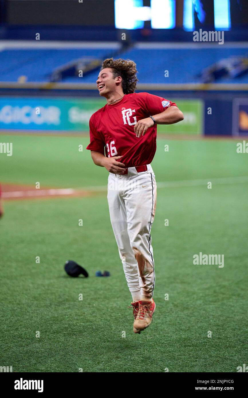 Blake Cyr (26) of Windermere High School in Windermere, Florida during ...