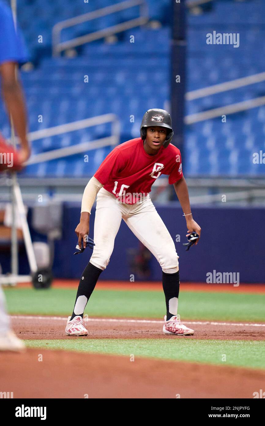Omari Daniel (10) of The Walker School in Smyrna, Georgia during the ...