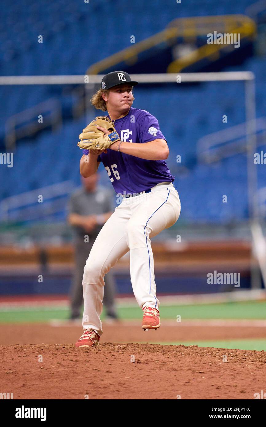 Sullivan Brackin (26) of The Bolles School in Jacksonville, Florida ...