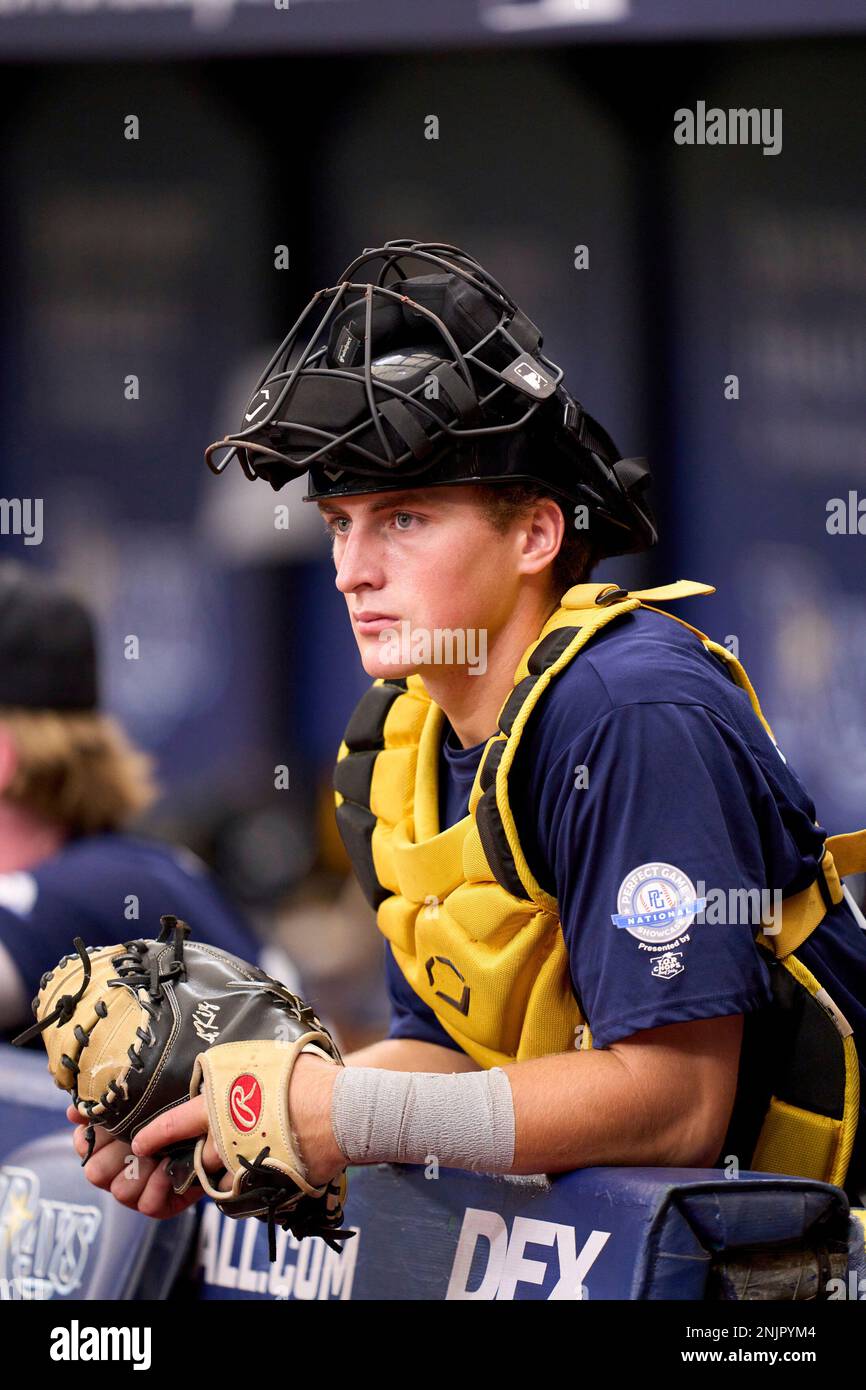 Cannon Peebles (32) of Hanover High School in Mechanicsville, Virginia ...