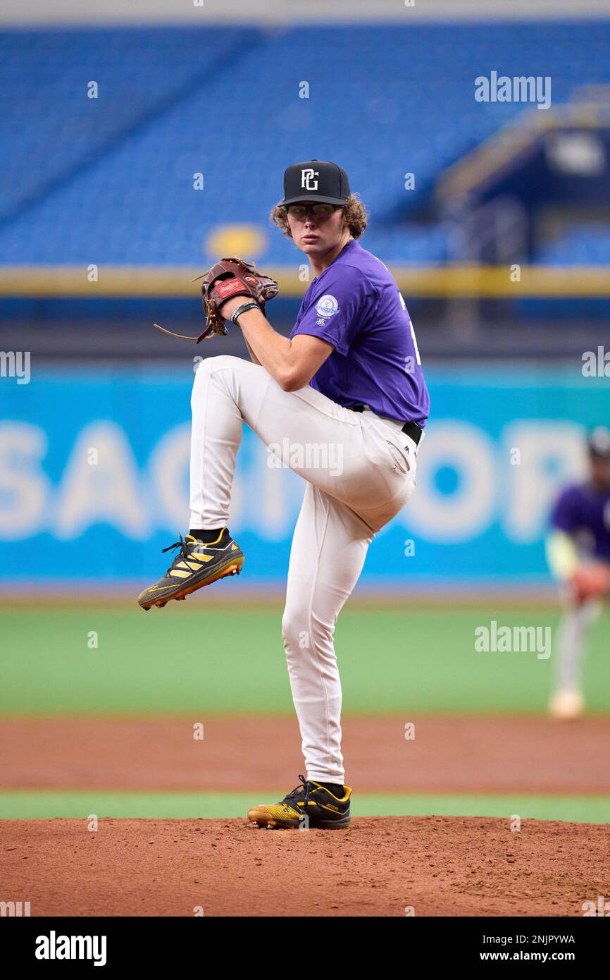 Ian Ritchie Jr (21) of Bainbridge High School in Bainbridge Island ...
