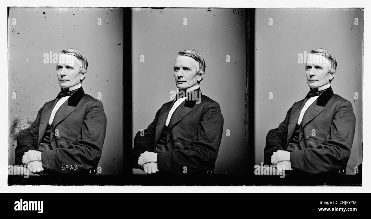 Hon. Timothy Otis Howe of Wisc Stock Photo - Alamy