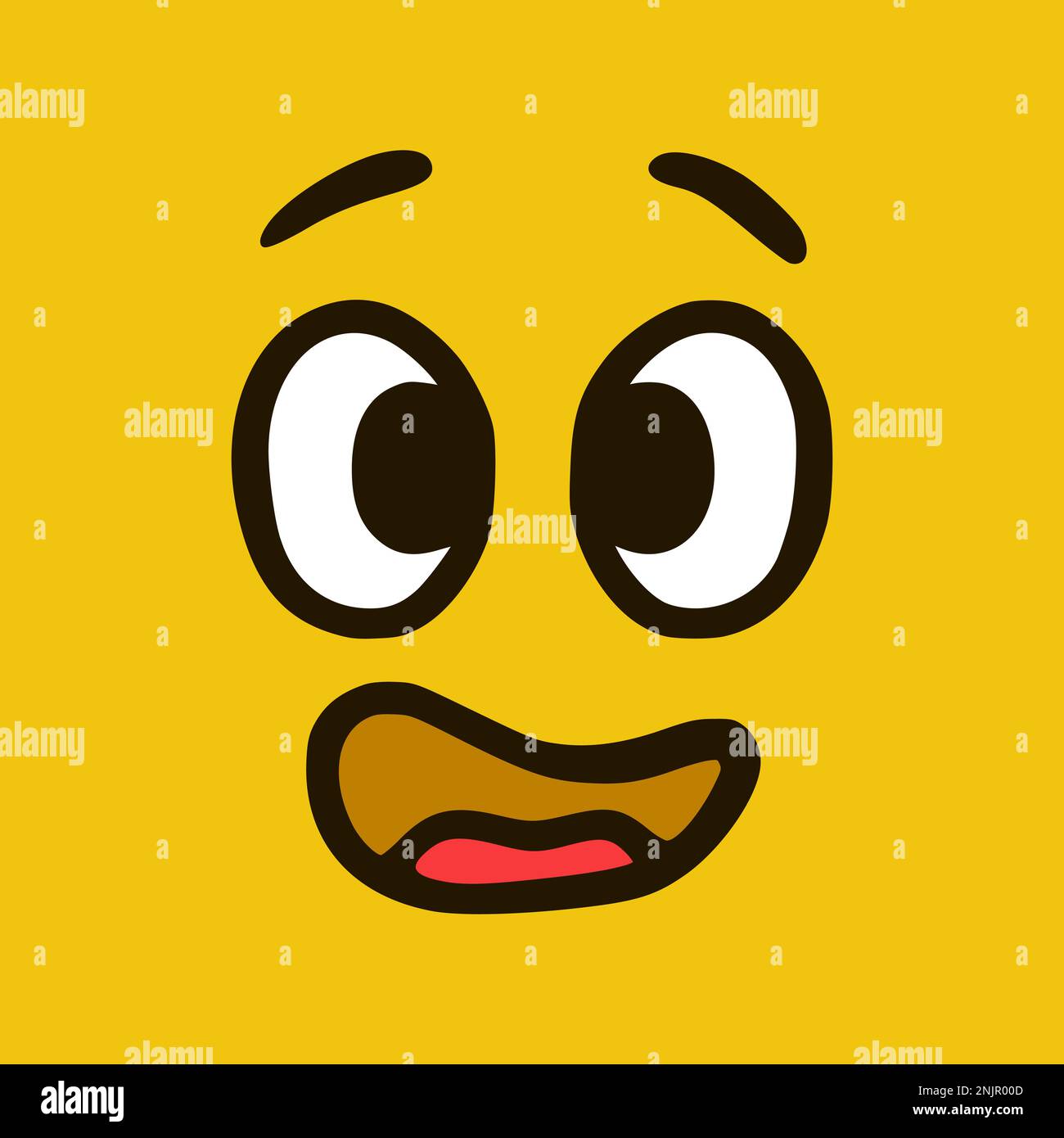 Sad face cartoon face expressions doodle characters mouth eyes ...