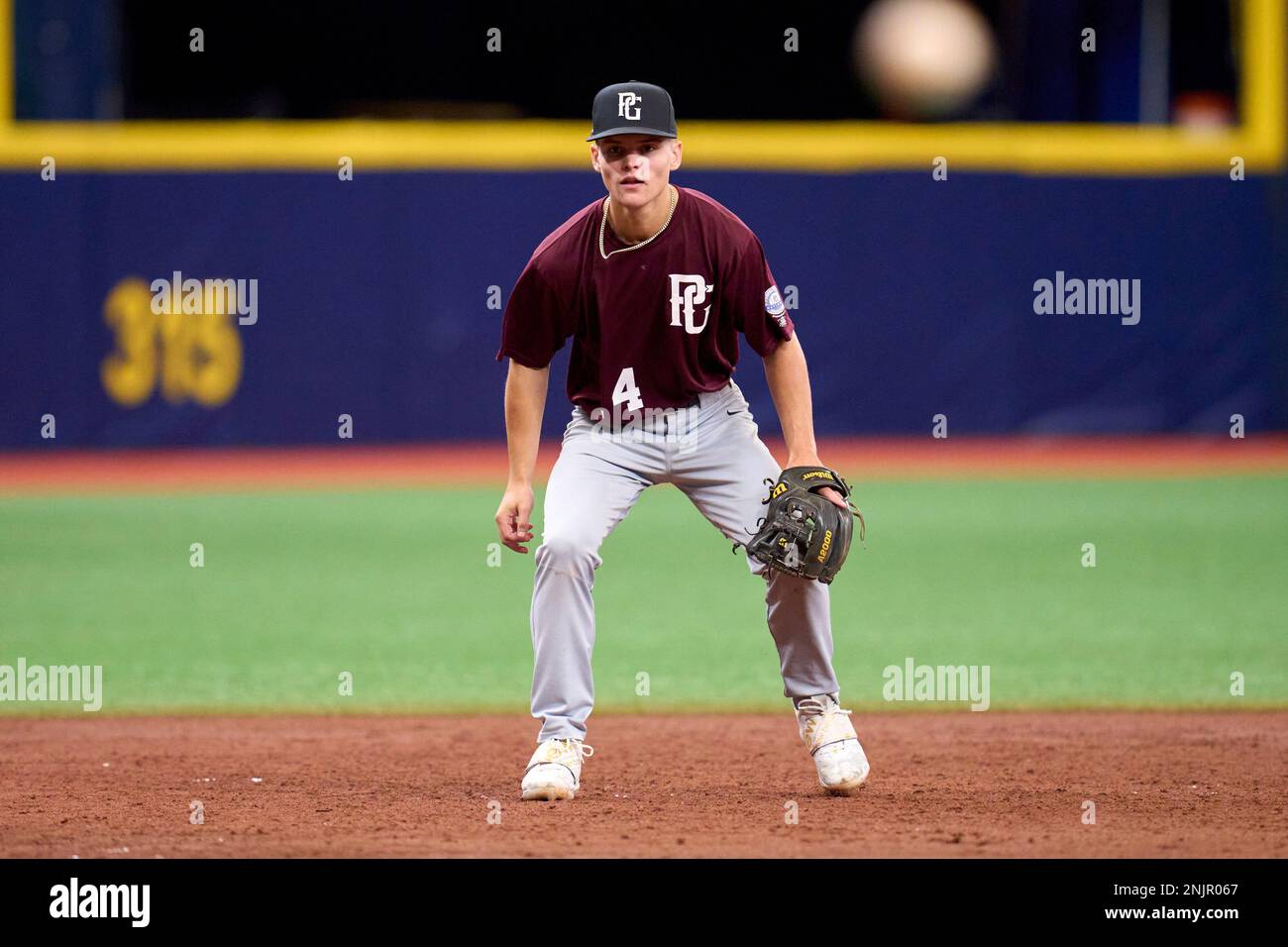 Austin Hawke (14) of Reagan High School in Pfafftown, North Carolina ...