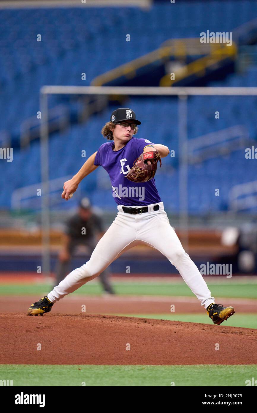 Ian Ritchie Jr (21) of Bainbridge High School in Bainbridge Island ...