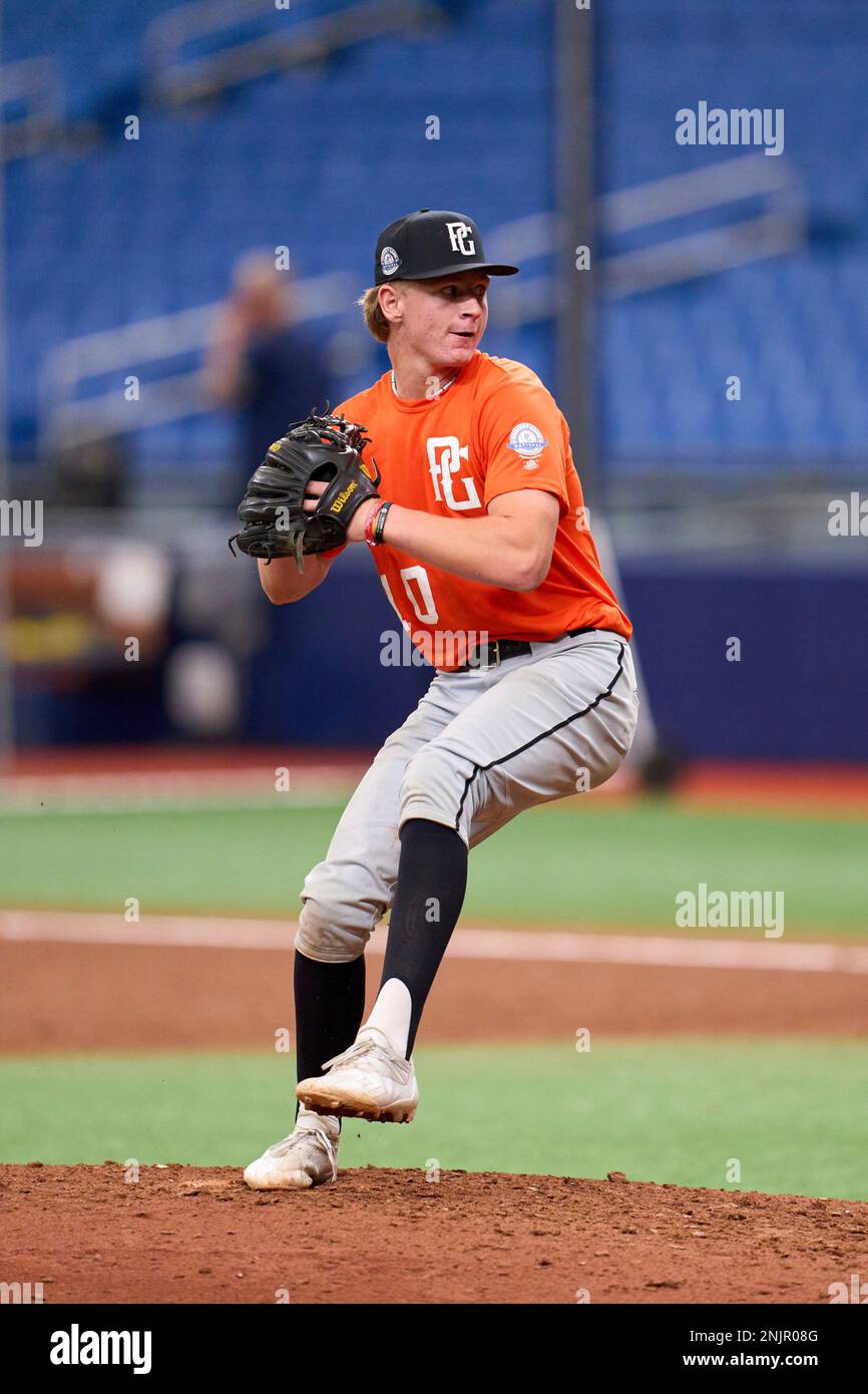 Cutter Coffey (10) of Liberty High School in Bakersfield, California ...