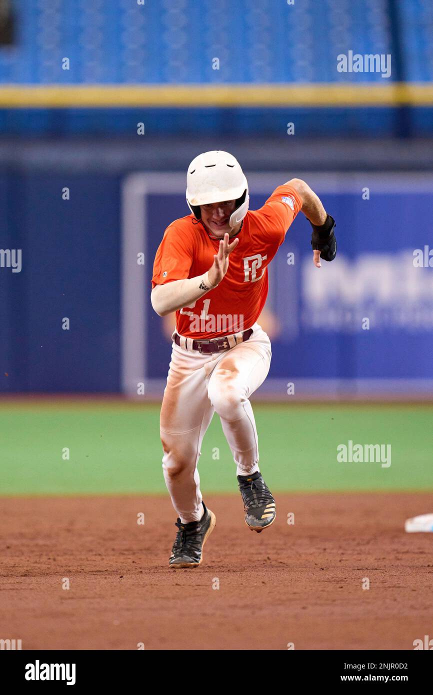 Justin Vossos (21) of Ridge Point High School in Missouri City, Texas ...