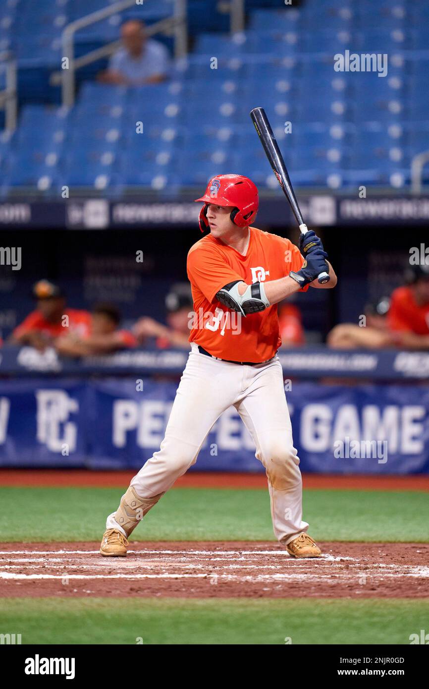 Grayson Taylor (31) of North Paulding High School in Acworth, Georgia ...