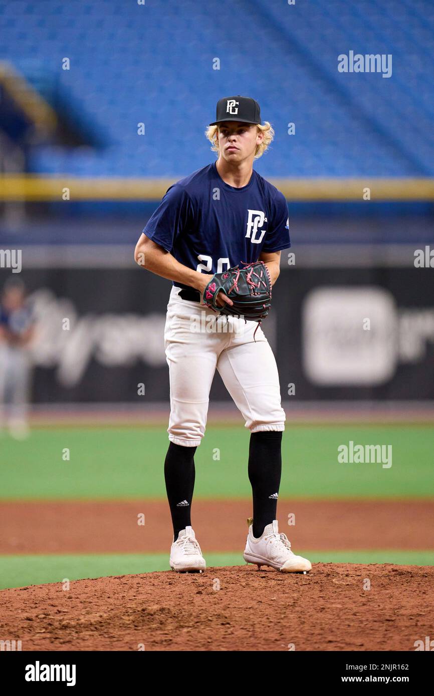 JD Thompson (20) of Rusk High School in Rusk, Texas during the Perfect ...