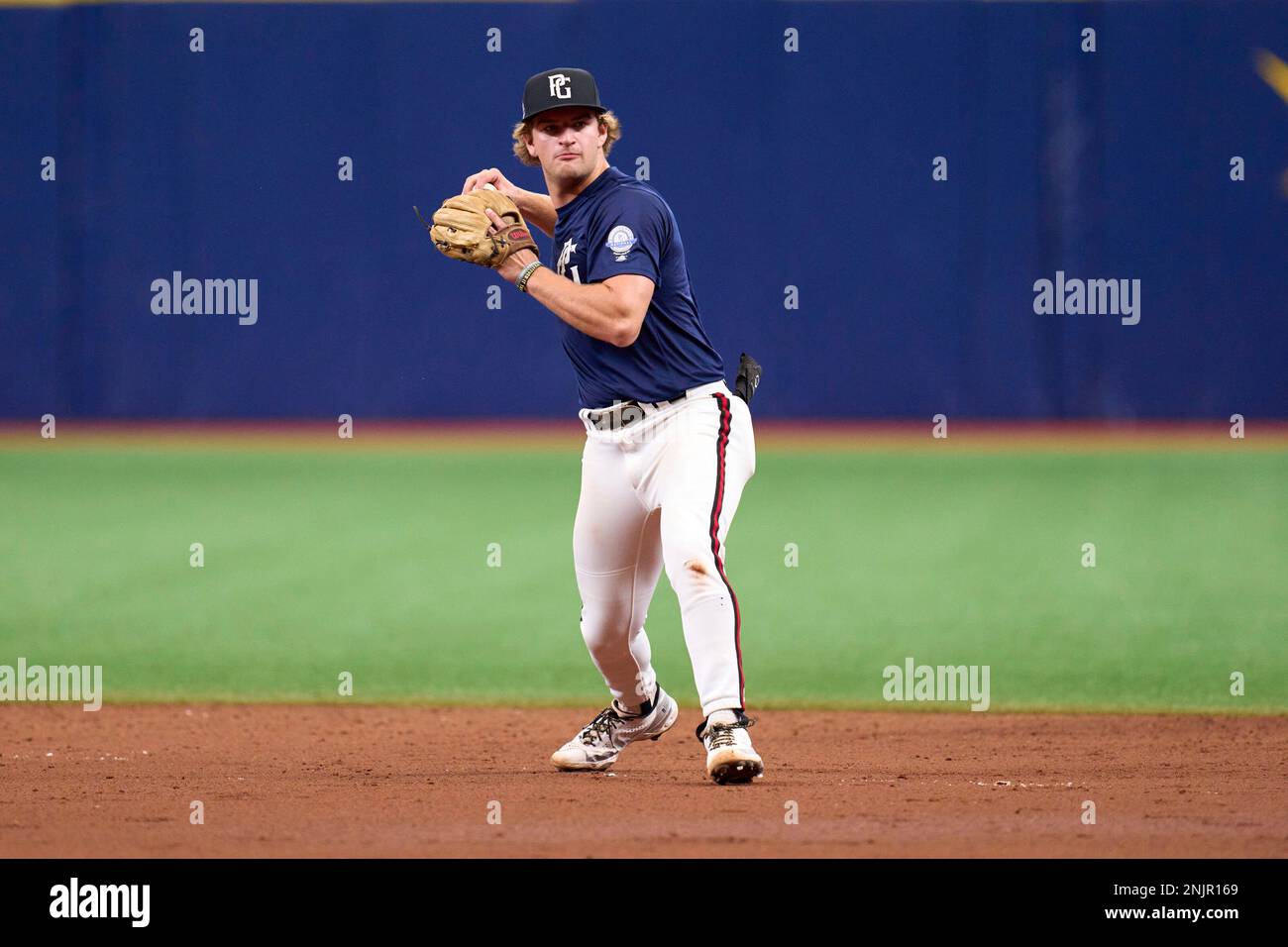Carson Applegate (8) of The Hun High School in Columbus, New Jersey ...