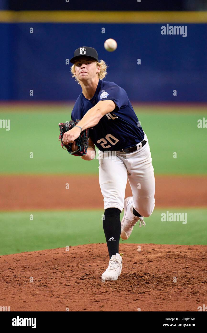 JD Thompson (20) of Rusk High School in Rusk, Texas during the Perfect ...