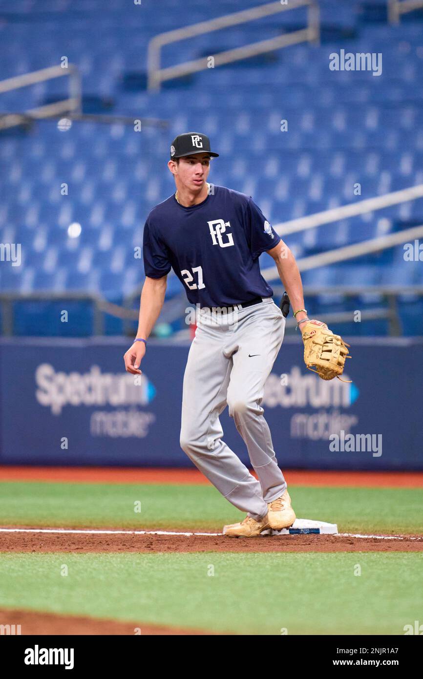 Yoel Tejeda Jr (27) of North Broward Preparatory School in Davie ...
