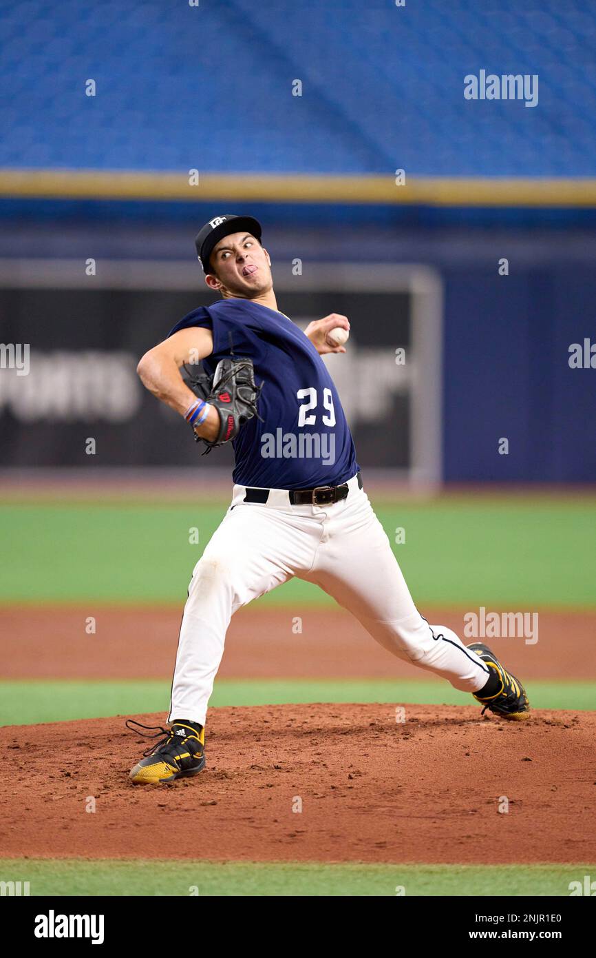 Jackson Ferris (29) of IMG Academy in Mount Airy, North Carolina during ...