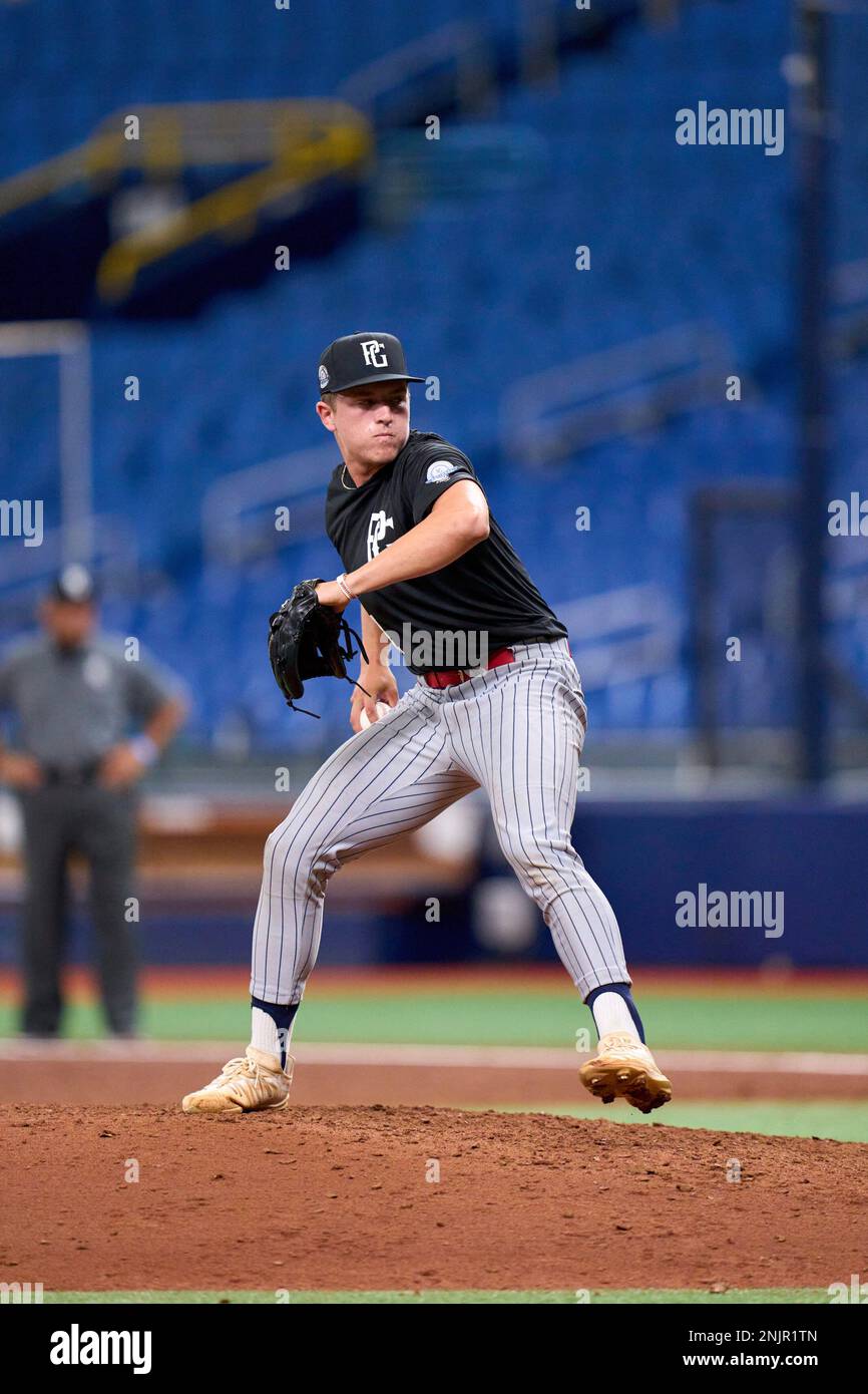 Zachary Showalter (21) of Wesley Chapel High School in Wesley Chapel ...