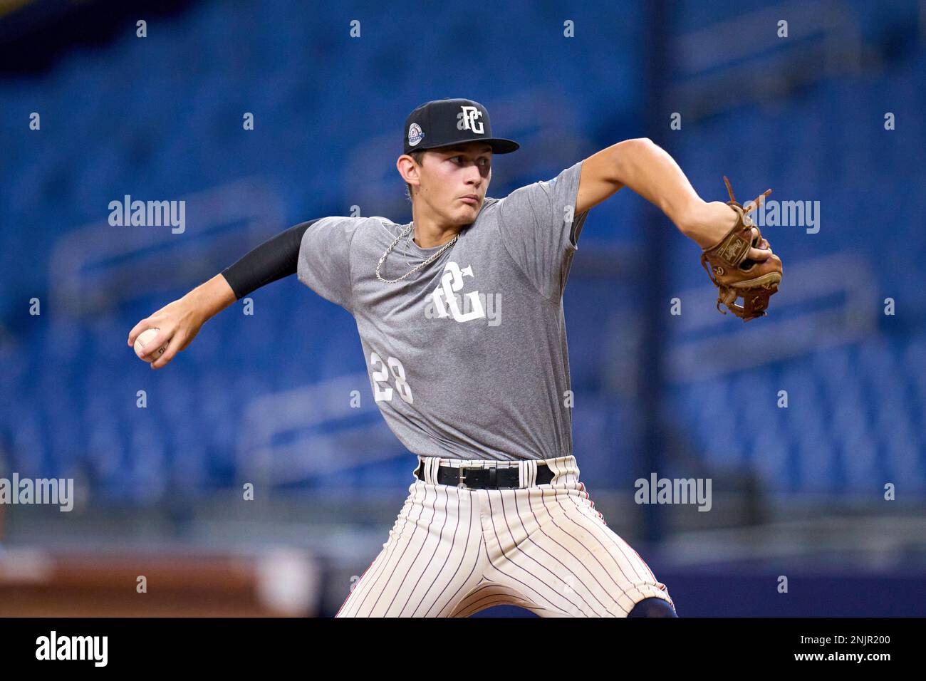 Blake Binderup (28) of College Station High School in College Station ...