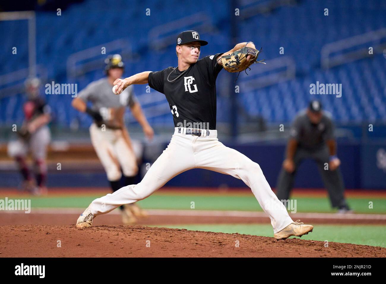 Gavin Guidry (13) of Alfred M. Barbe High School in Lake Charles ...