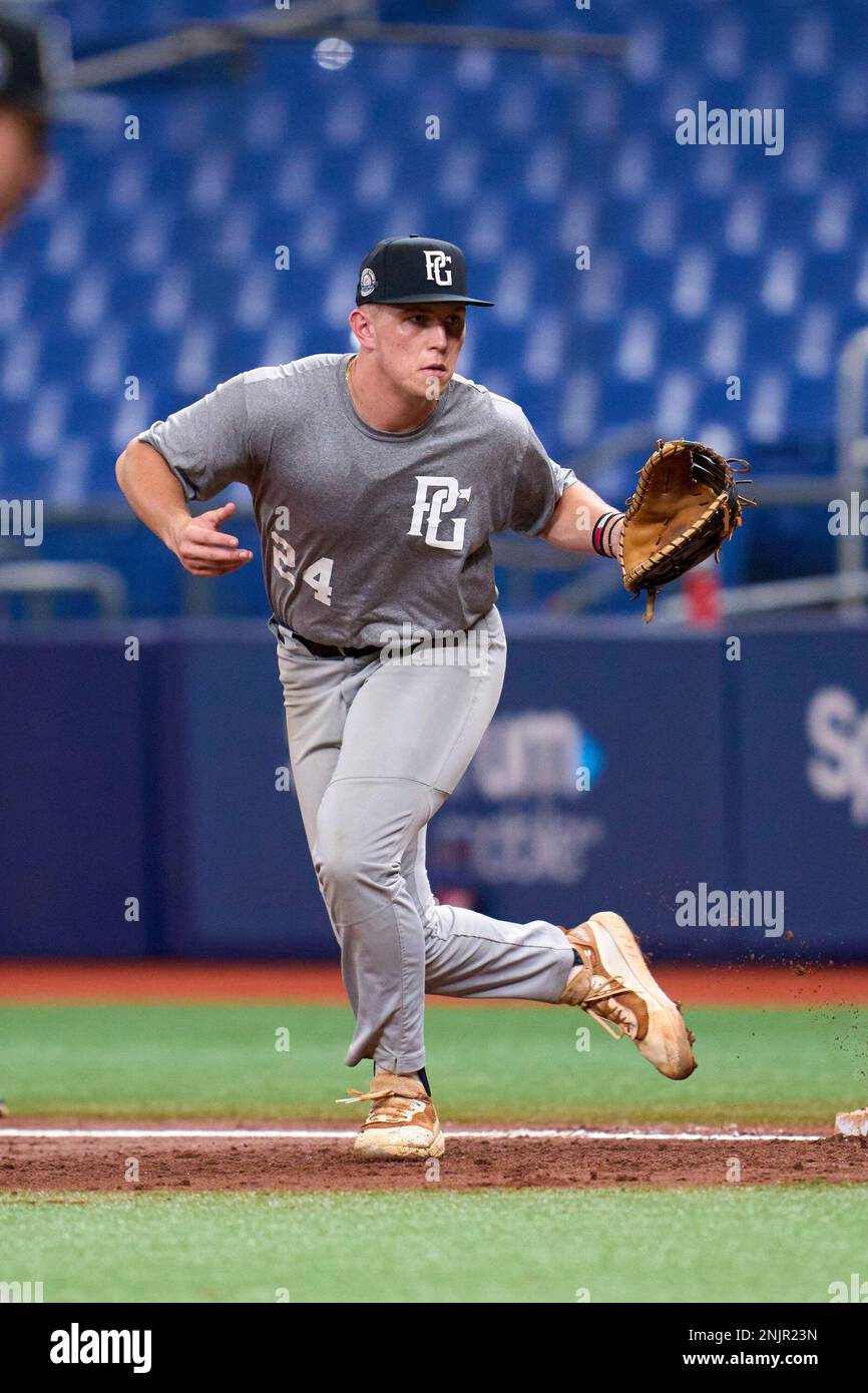 Chase Ingram (24) of IMG Academy in Pleasant Hill, California during ...