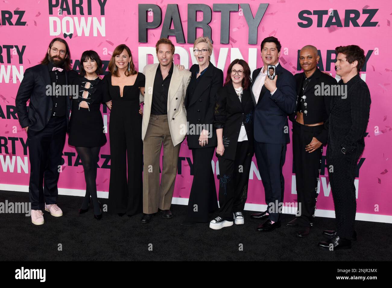 22 February 2023 - Westwood, California - (L-R) Martin Starr, ZoÃ« Chao ...