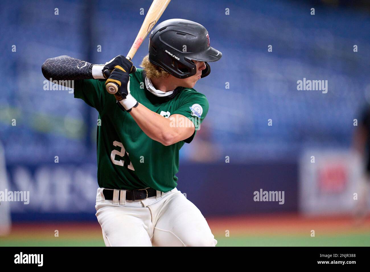 Gavin Turley (21) of Hamilton High School in Chandler, Arizona during ...