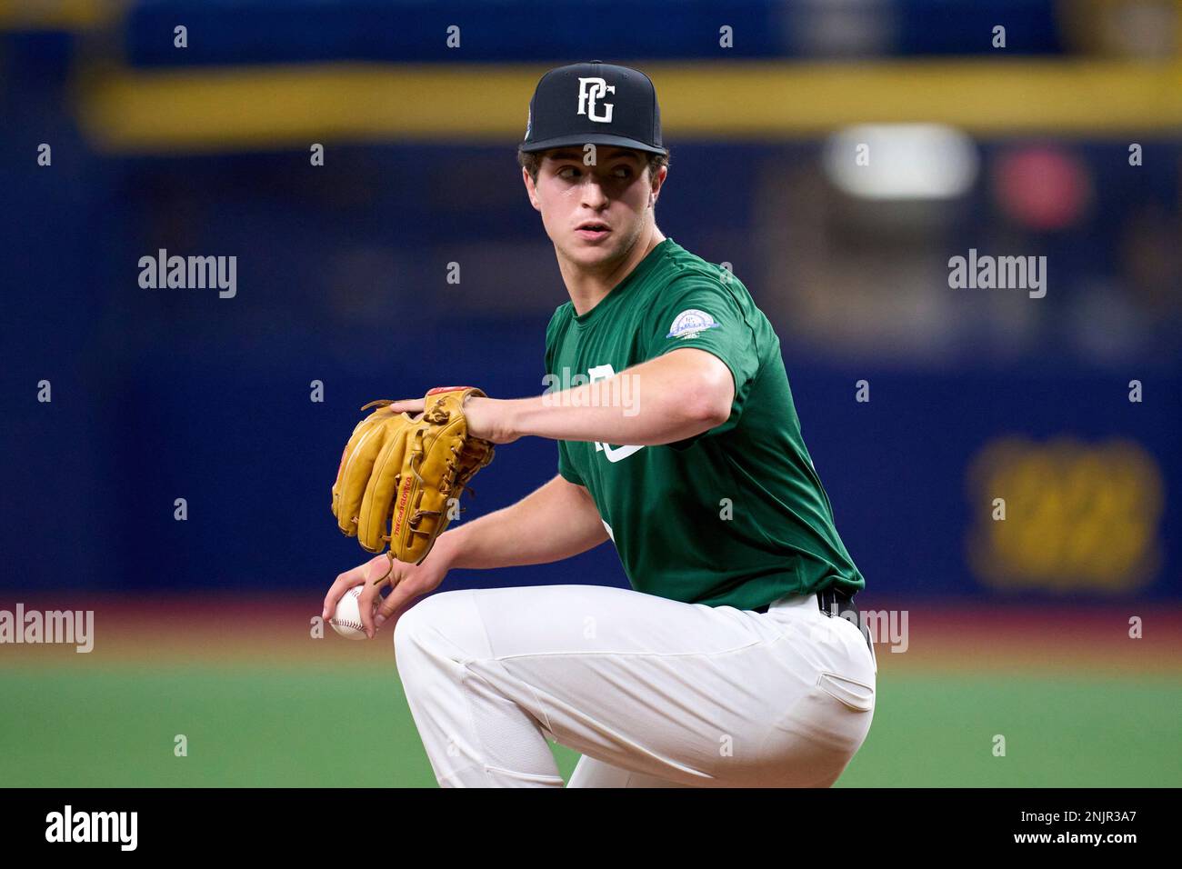 Nick Dugan (10) of St. Bernard's High School in Eureka, California ...