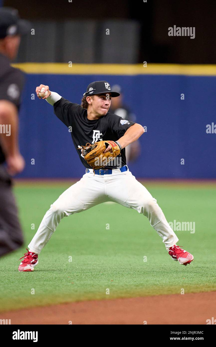 Kolby Branch (9) of Lovejoy High School in Lucas, Texas during the ...