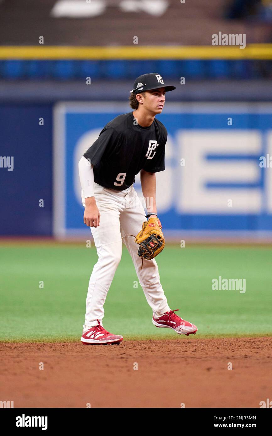 Kolby Branch (9) of Lovejoy High School in Lucas, Texas during the ...