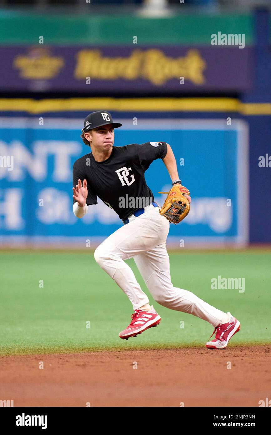 Kolby Branch (9) of Lovejoy High School in Lucas, Texas during the ...