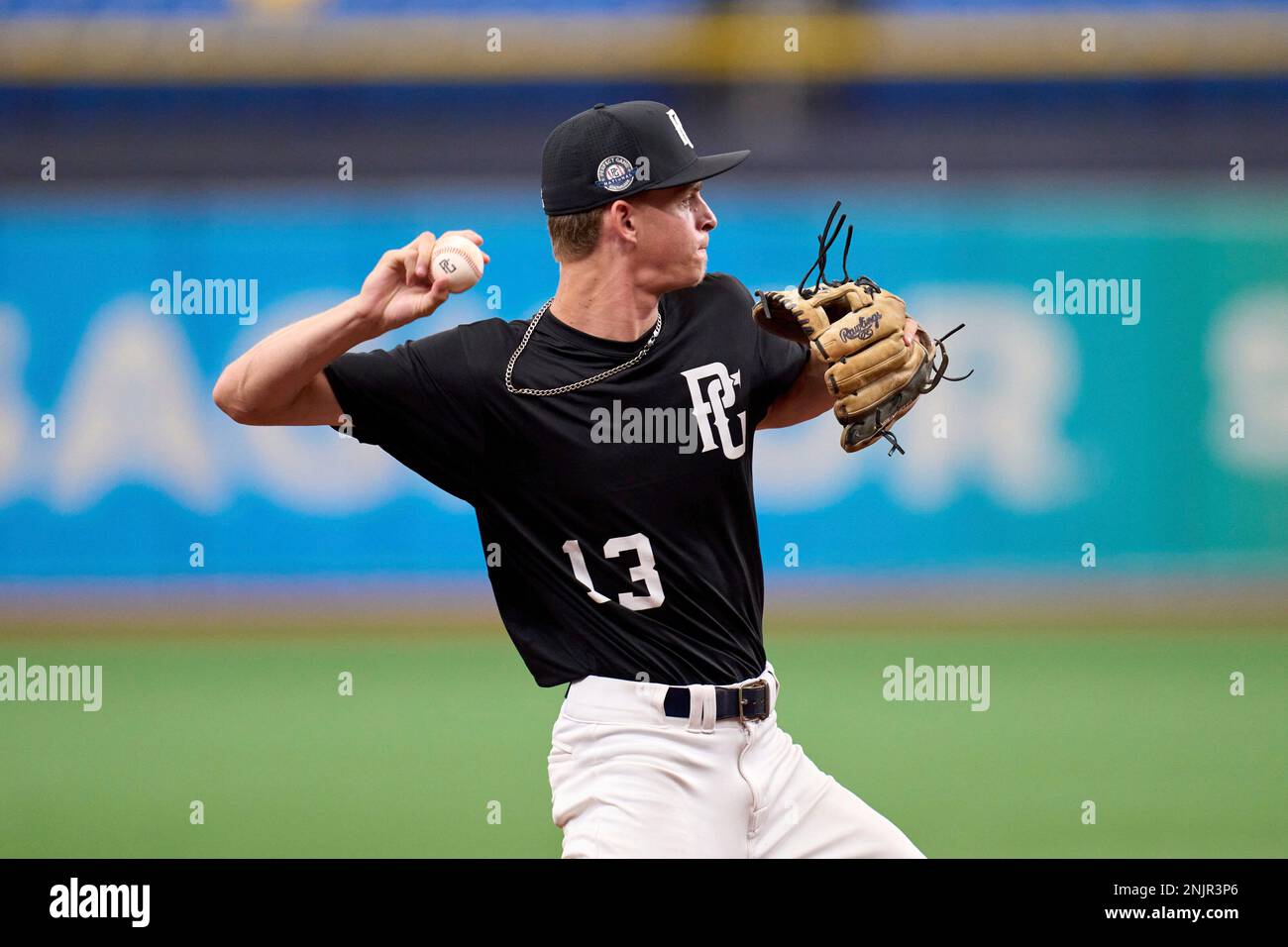 Gavin Guidry (13) of Alfred M. Barbe High School in Lake Charles ...
