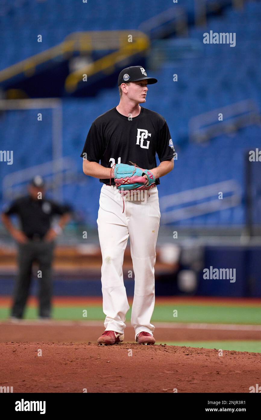 Thrasher Steed (31) of Gulf Shores High School in Orange Beach, Alabama ...