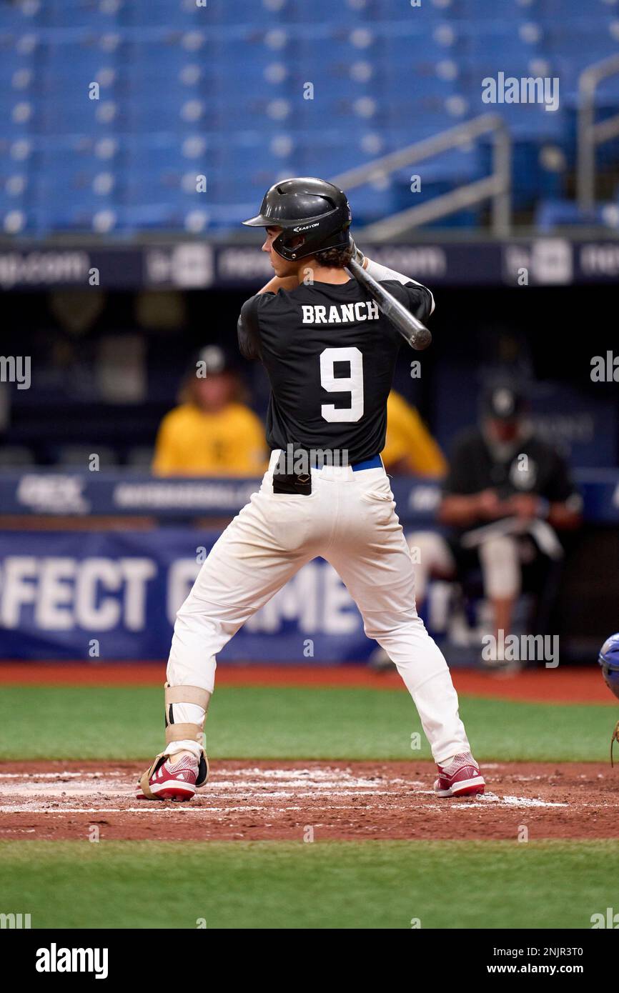 Kolby Branch (9) of Lovejoy High School in Lucas, Texas during the ...