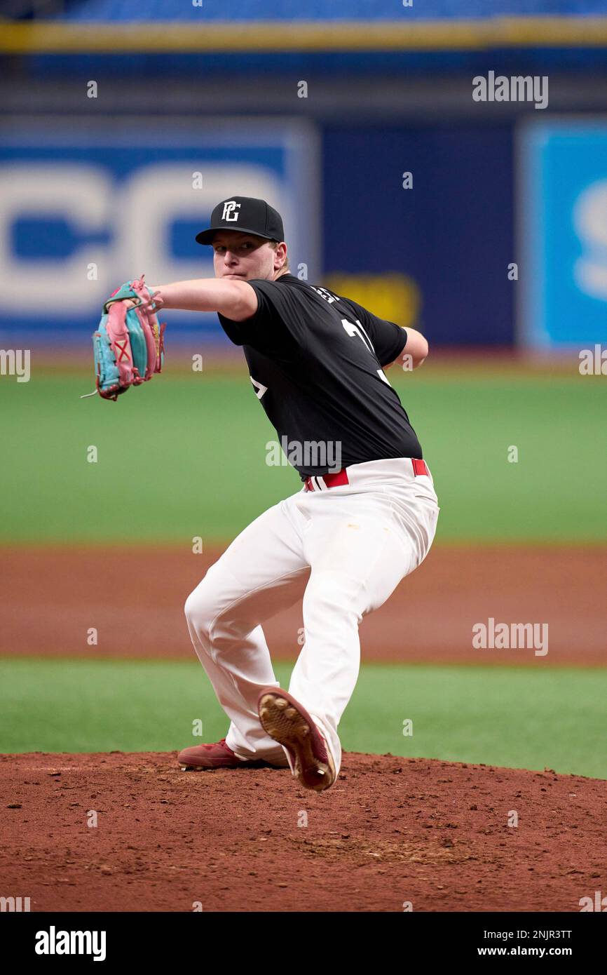 Thrasher Steed (31) of Gulf Shores High School in Orange Beach, Alabama ...