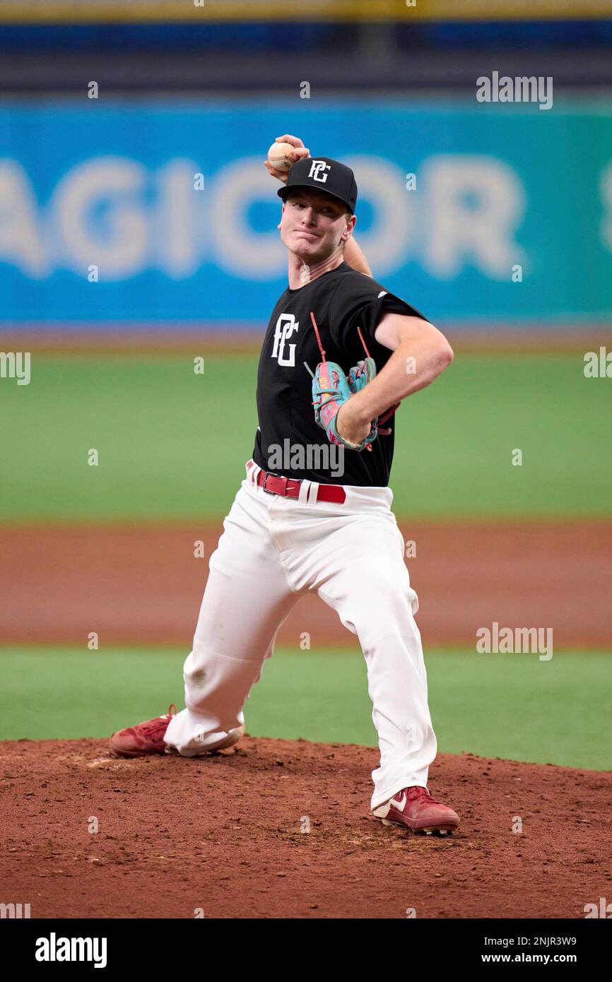 Thrasher Steed (31) of Gulf Shores High School in Orange Beach, Alabama ...