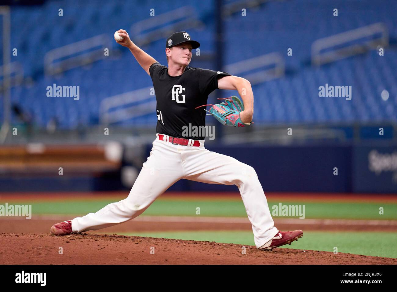 Thrasher Steed (31) of Gulf Shores High School in Orange Beach, Alabama ...
